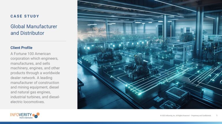 Manufacturing - Infoverity