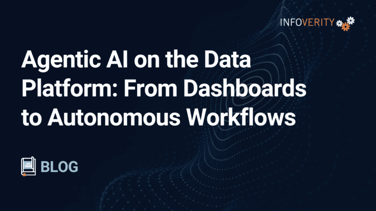 Agentic AI on the Data Platform: From Dashboards to Workflows